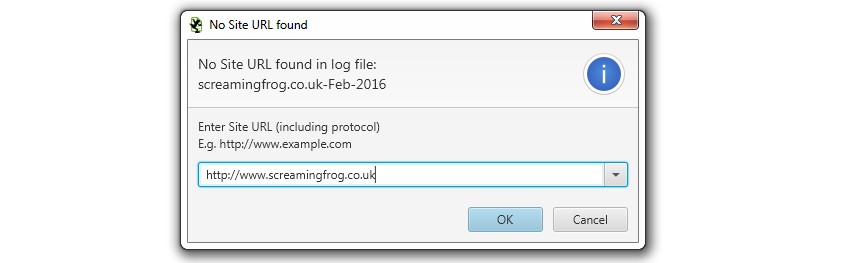 Log File Analyser General - Screaming Frog