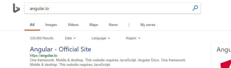 Is Bing Really Rendering & Indexing JavaScript? - Screaming Frog