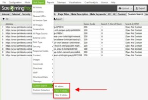 How To Search For Words Across A Website With Custom Search - Screaming ...