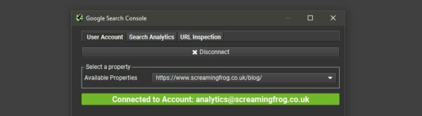 How To Automate The URL Inspection API - Screaming Frog