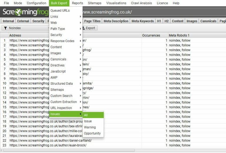 SEO Spider Getting Started Guide - Screaming Frog