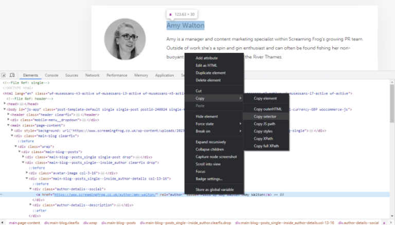 Web Scraper Tool - Screaming Frog