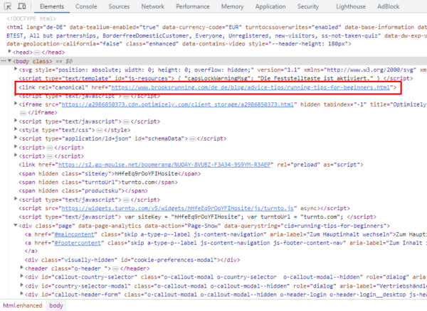 How To Debug Invalid HTML Elements In The Head - Screaming Frog
