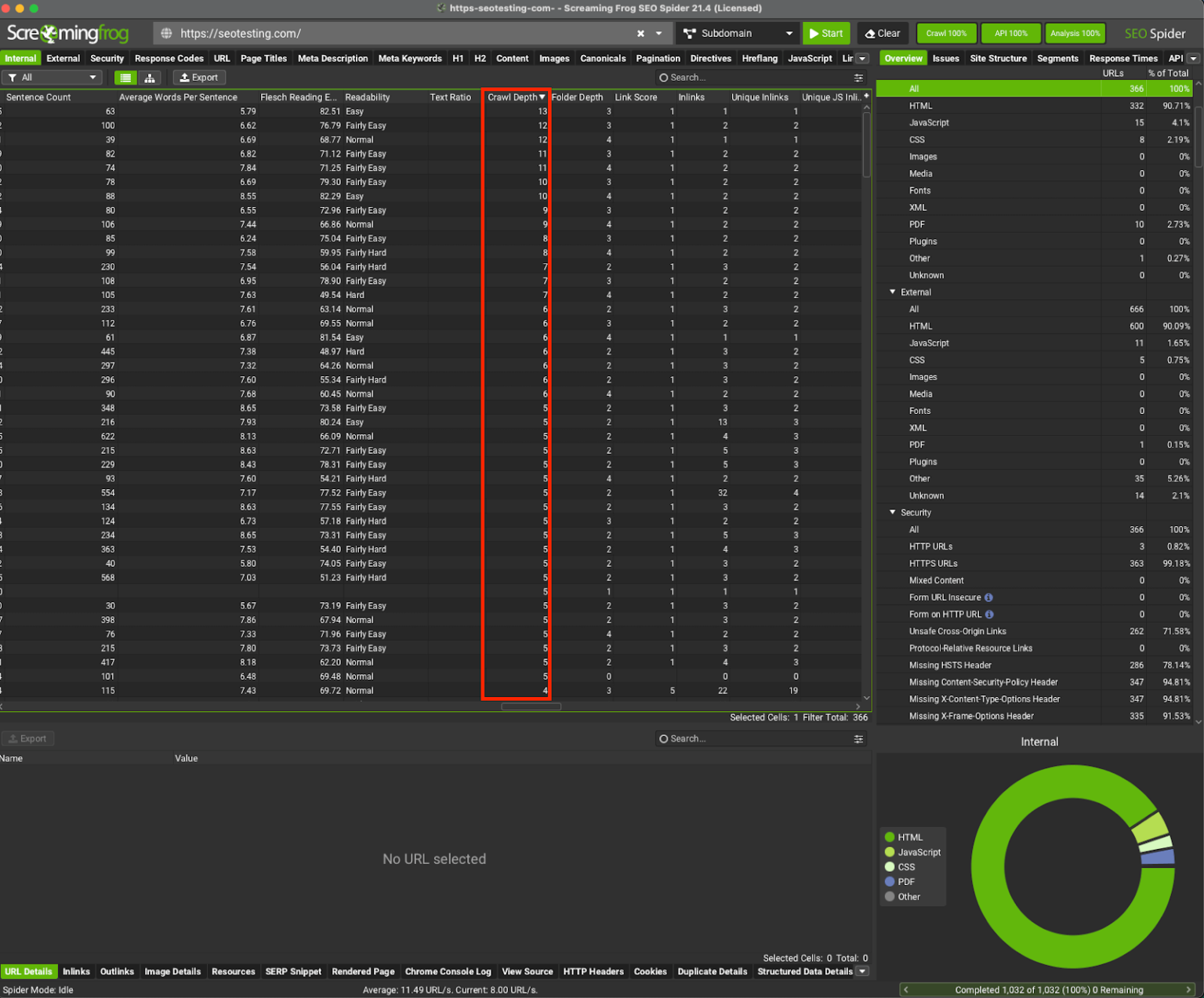 Finding and Testing Internal Link Changes with Screaming Frog ...